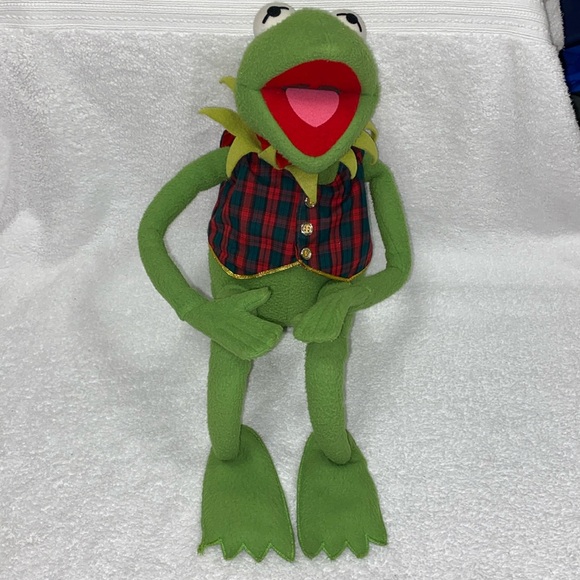eden | Toys | Vintage Eden Kermit The Frog Plush 24 Jim Henson Muppets ...